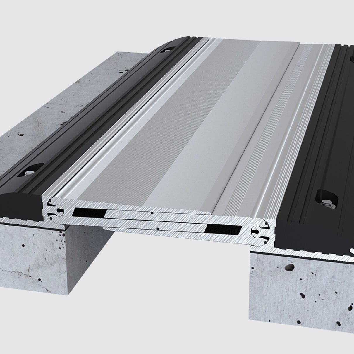 Rubber expansion joint - AR 921-150 - ARFEN - aluminum / for parking ...