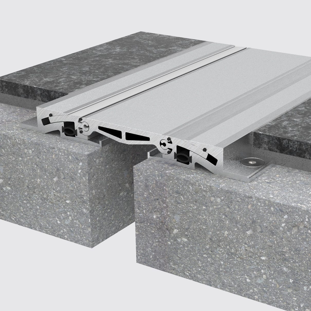 Aluminum expansion joint - AR 841-100 - ARFEN - floor / for parking lot ...