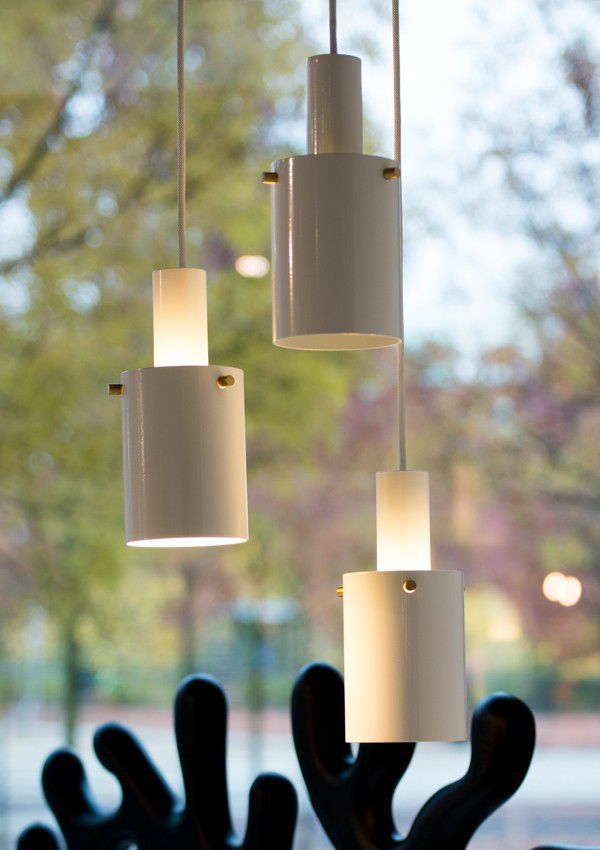 Pendant lamp - NOMAD 5 - Ruben Lighting - aluminum / brass / contemporary