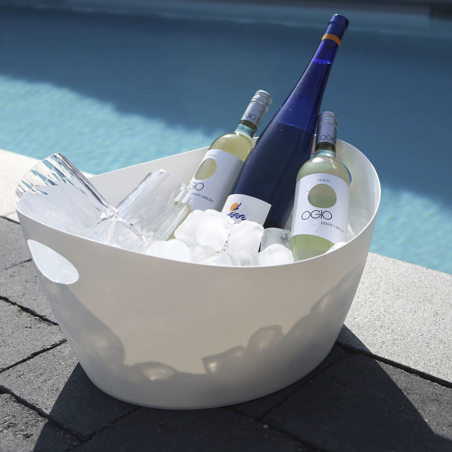 Thermoplastic storage basket - Utensilo L - Koziol