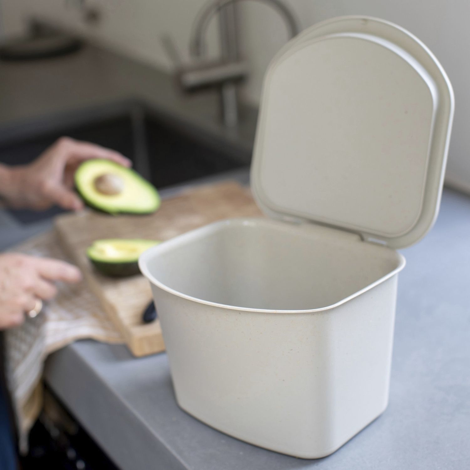 Organic waste compactor - BIBO - Koziol - mobile