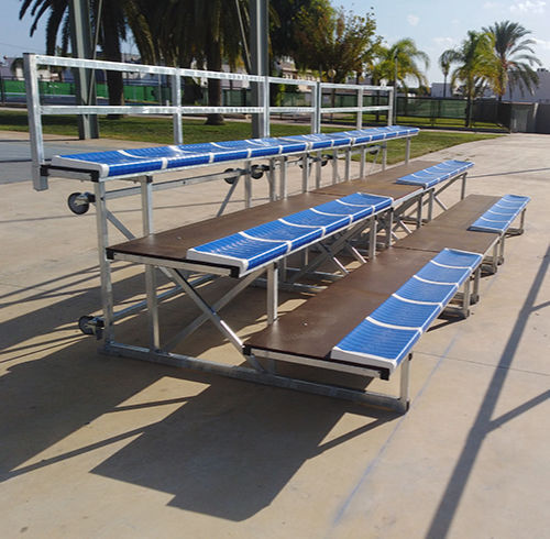 Mobile stadium seating - M.01.20 - LAUSIN Y VICENTE S.L. - for outdoor ...