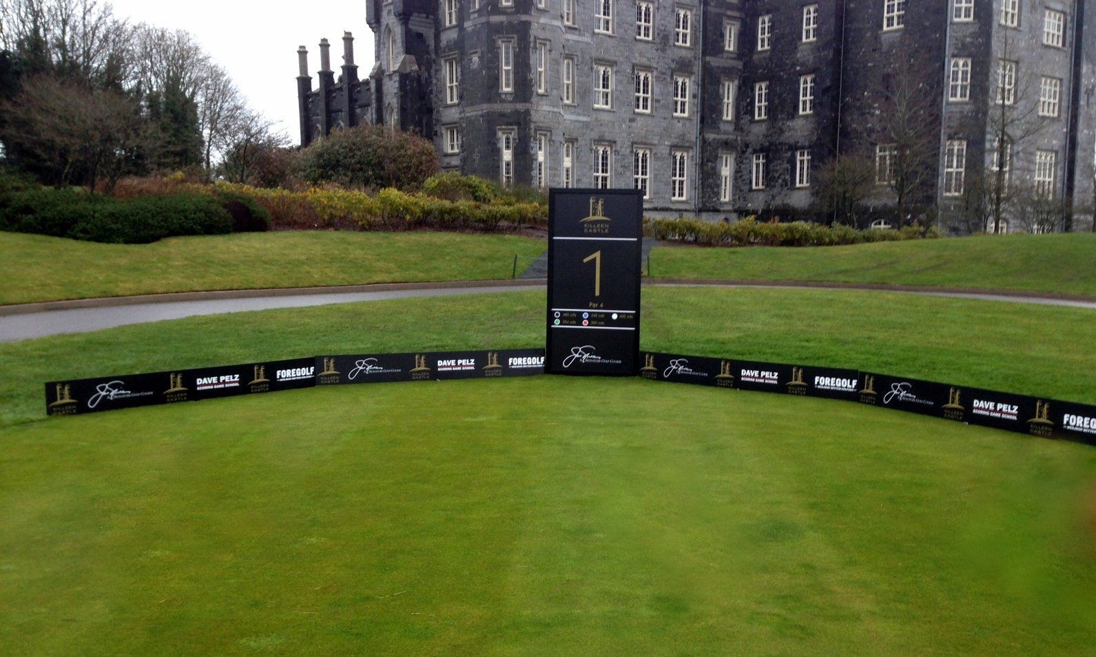 Floor-mounted signboard - SCI GOLF COURSE - Signs Connect Ireland ...