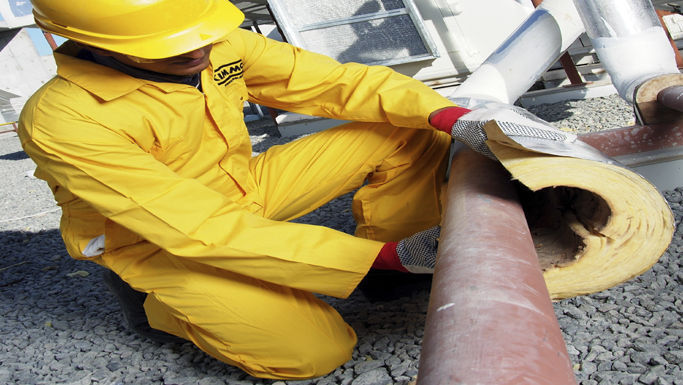 Thermal insulation - K450 - KIMMCO - glass wool / fiberglass / tube