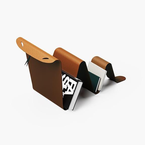 Contemporary magazine rack - SNAKE - pezzani home collection - home ...