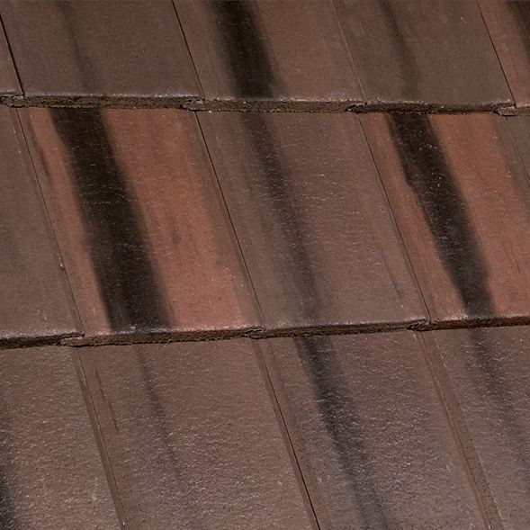 Flat roof tile - WINDSOR : MADERA BLEND - Crown Roof Tiles - concrete ...