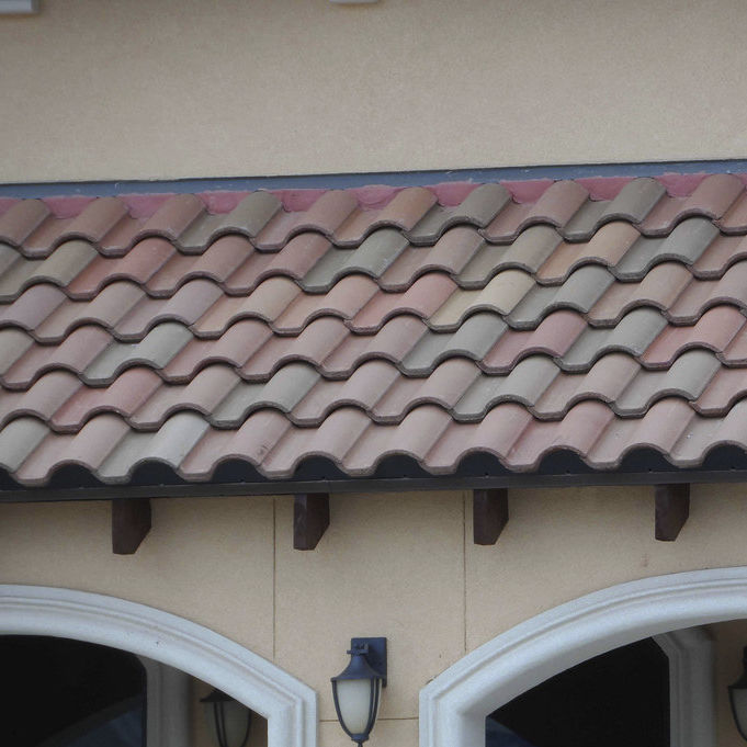 Interlocking roof tile - MEDITERRANEAN : BURNT - Crown Roof Tiles ...