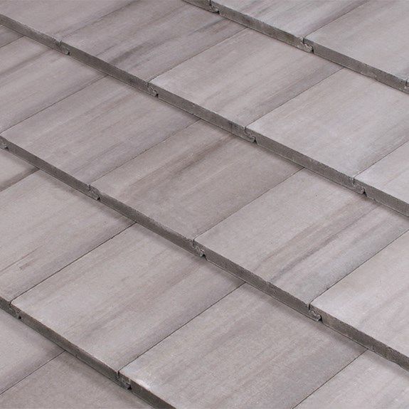 Flat roof tile - PLANTATION - ENTEGRA ROOF TILE - concrete / smooth
