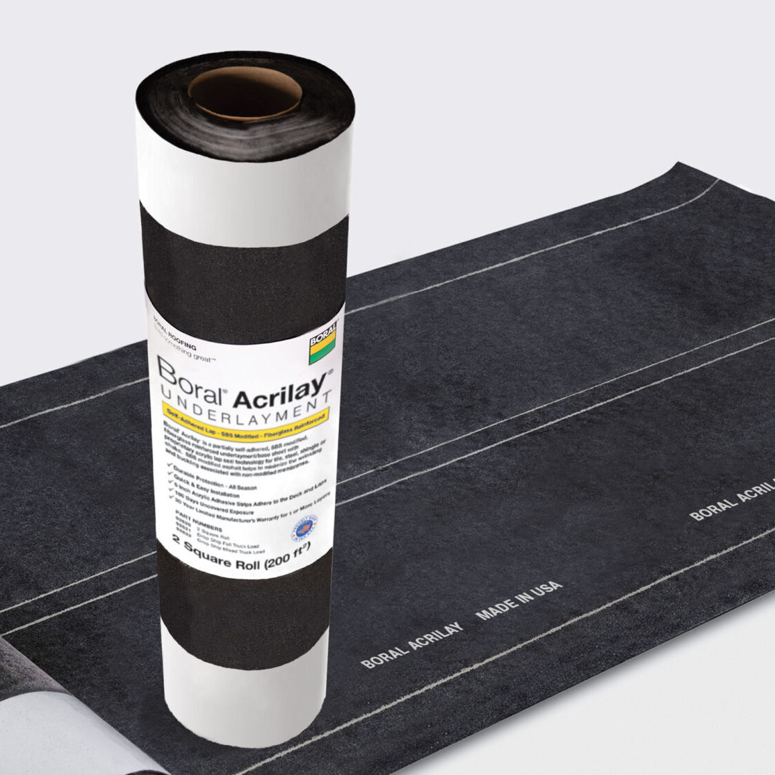 Waterproof underlay membrane - BORAL® ACRILAY® - ENTEGRA ROOF TILE