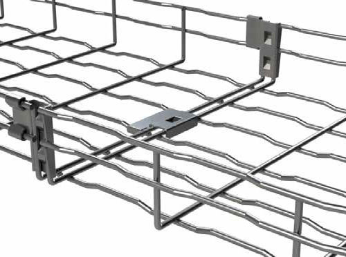Steel wire mesh cable tray - MP Husky