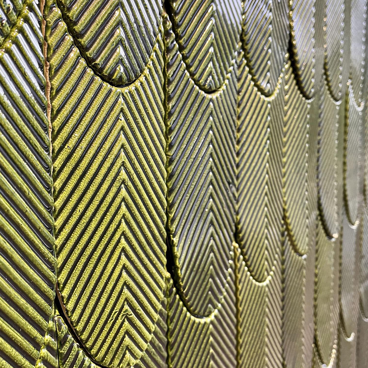 Ceramic tile - ES055 - PIKARO HANDMADE TILES - grooved / indoor / bathroom