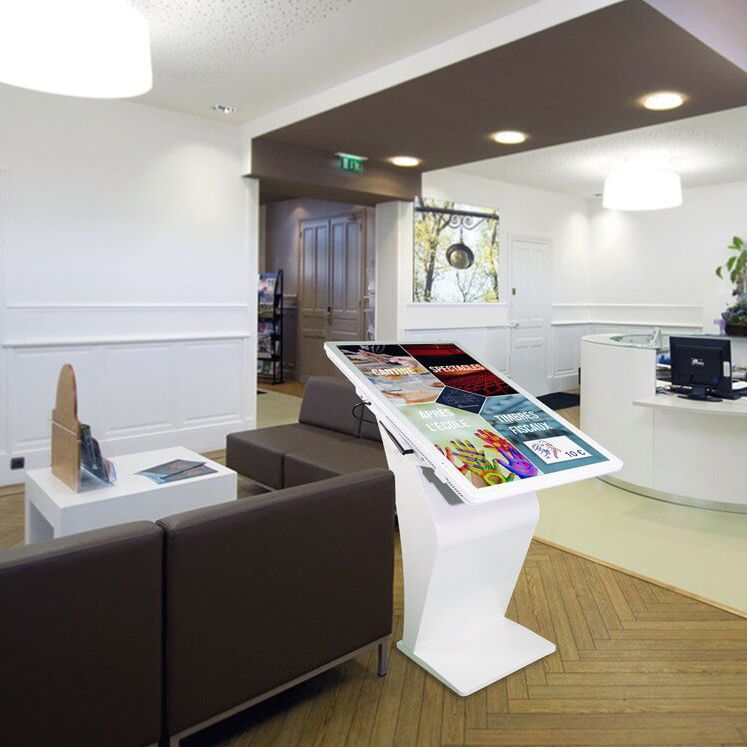 Multimedia interactive kiosk - Cube Digital Media - indoor / multi ...