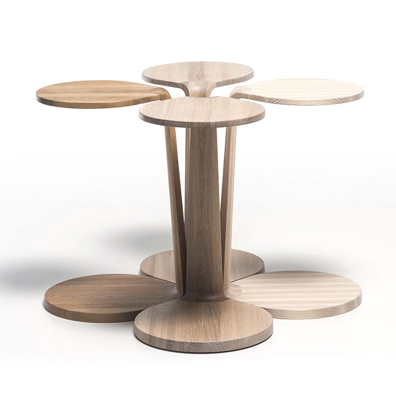 Contemporary side table - PRIMUM - MS&WOOD - oak / ash / American walnut