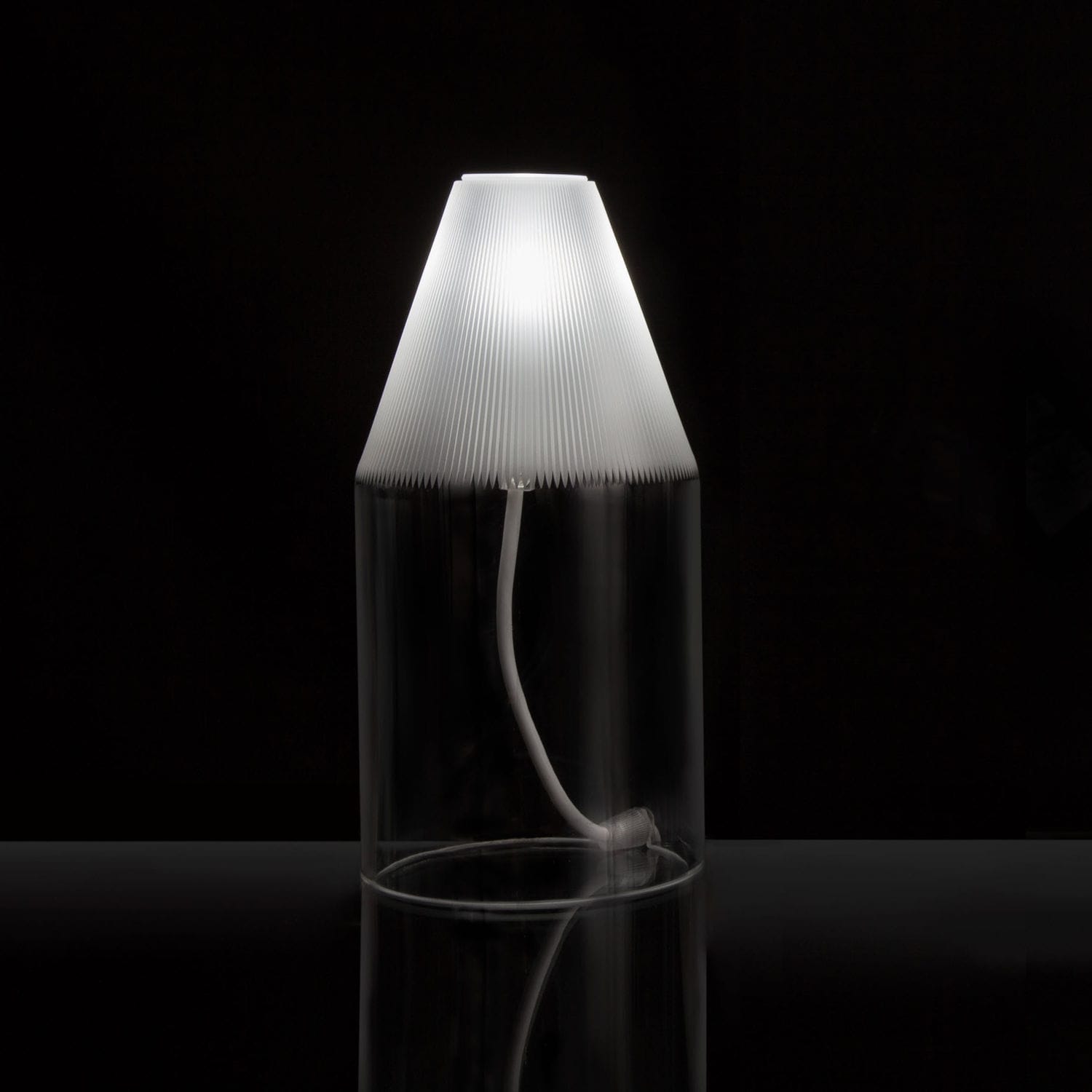 Table lamp - IGNIS - BOMMA - glass / contemporary / corded