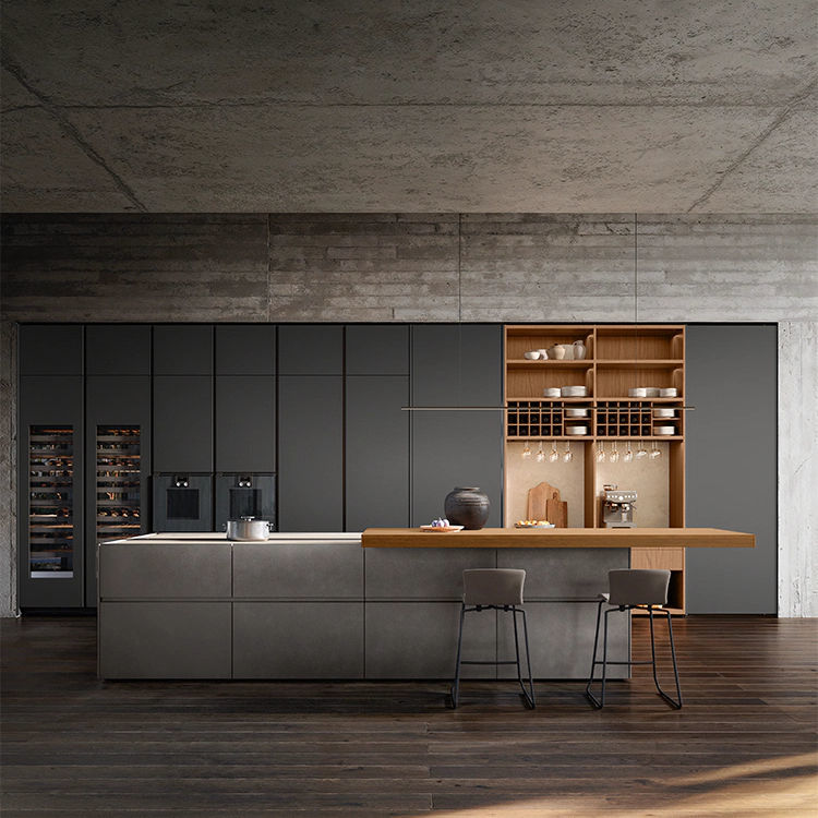 Contemporary kitchen - COMBINE EVOLUTION - Boffi - wooden / marble ...