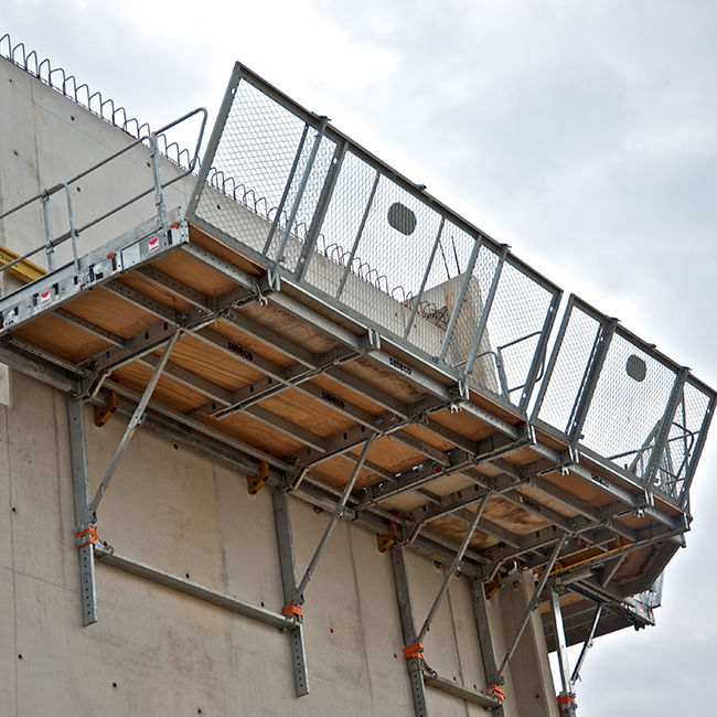 Construction platform - P3D - sateco