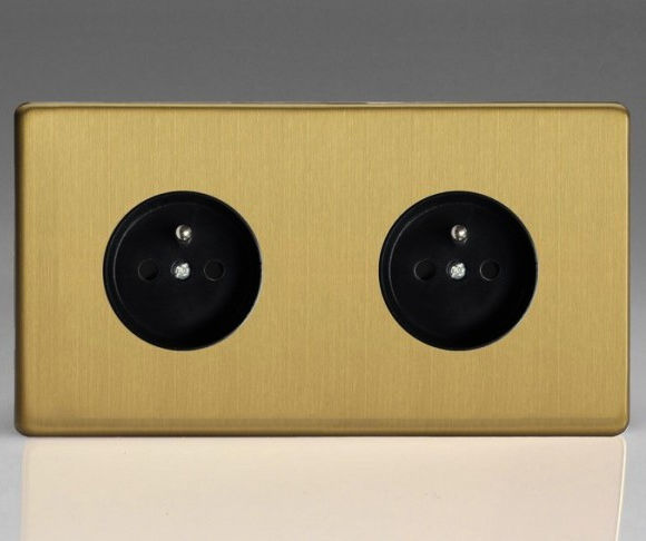 Power socket - LTB-PC2 - ALSO & CO - double / wall-mounted / recessed