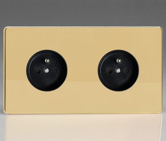 Power socket - LTM-PC2 - ALSO & CO - double / wall-mounted / recessed