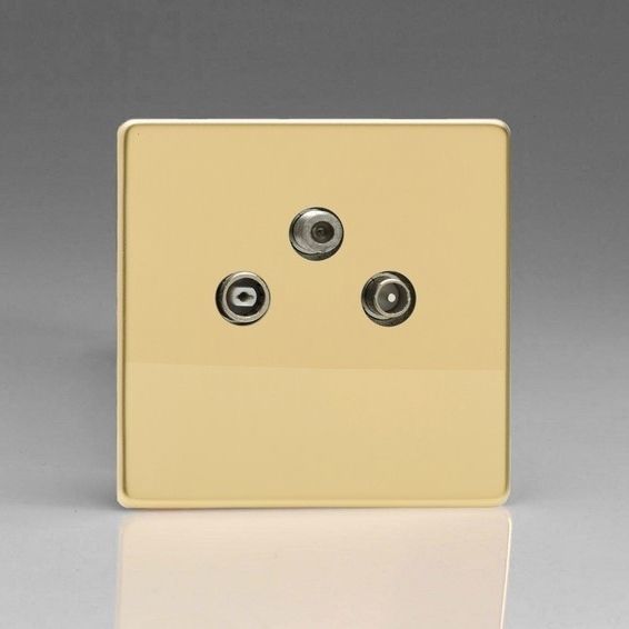 TV socket - LTM-TVS - ALSO & CO - SAT / radio / triple
