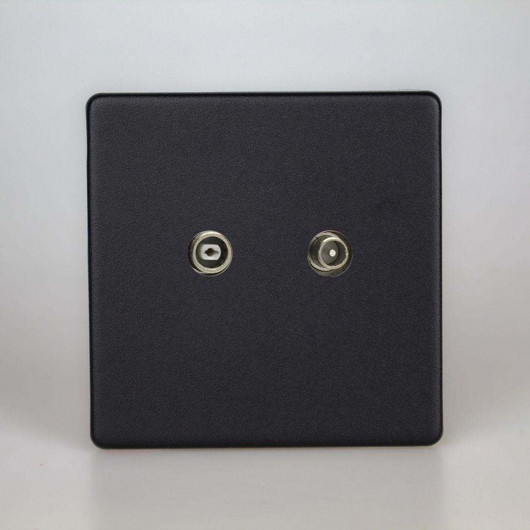 TV socket - NMT-TV - ALSO & CO - radio / double / wall-mounted