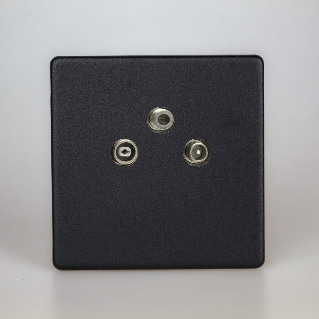 TV socket - NMT-TVS - ALSO & CO - SAT / radio / triple