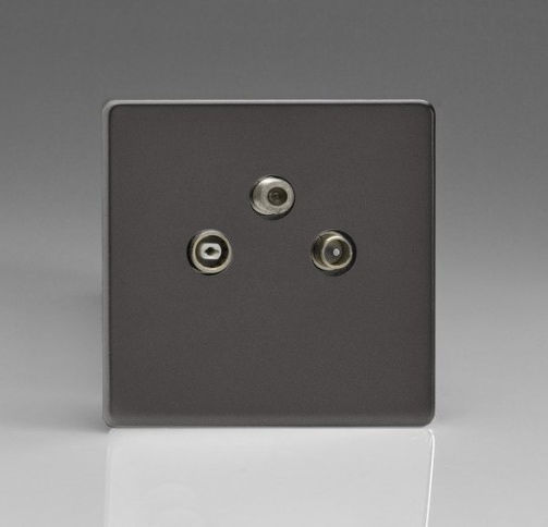 TV socket - ETN-TVS - ALSO & CO - SAT / radio / triple