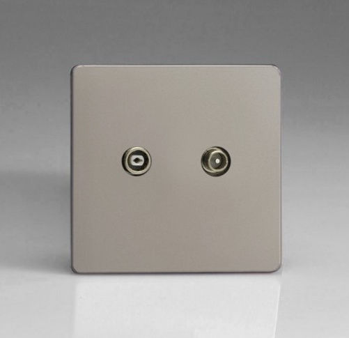 TV socket - STN-TV - ALSO & CO - radio / double / wall-mounted