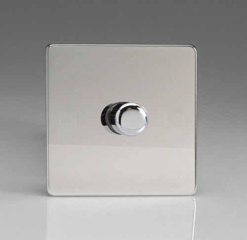 Light dimmer switch - CHM-DSL - ALSO & CO - rotating / recessed / metal