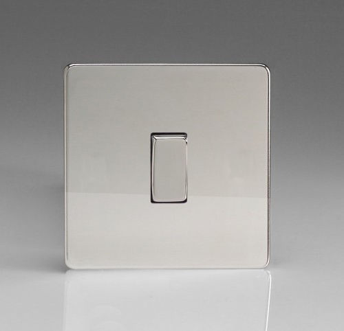Light switch - CHM-RS1 - ALSO & CO - rocker / recessed / metal