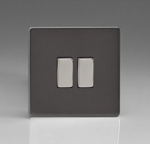 Light switch - ETN-RS2 - ALSO & CO - rocker / recessed / double