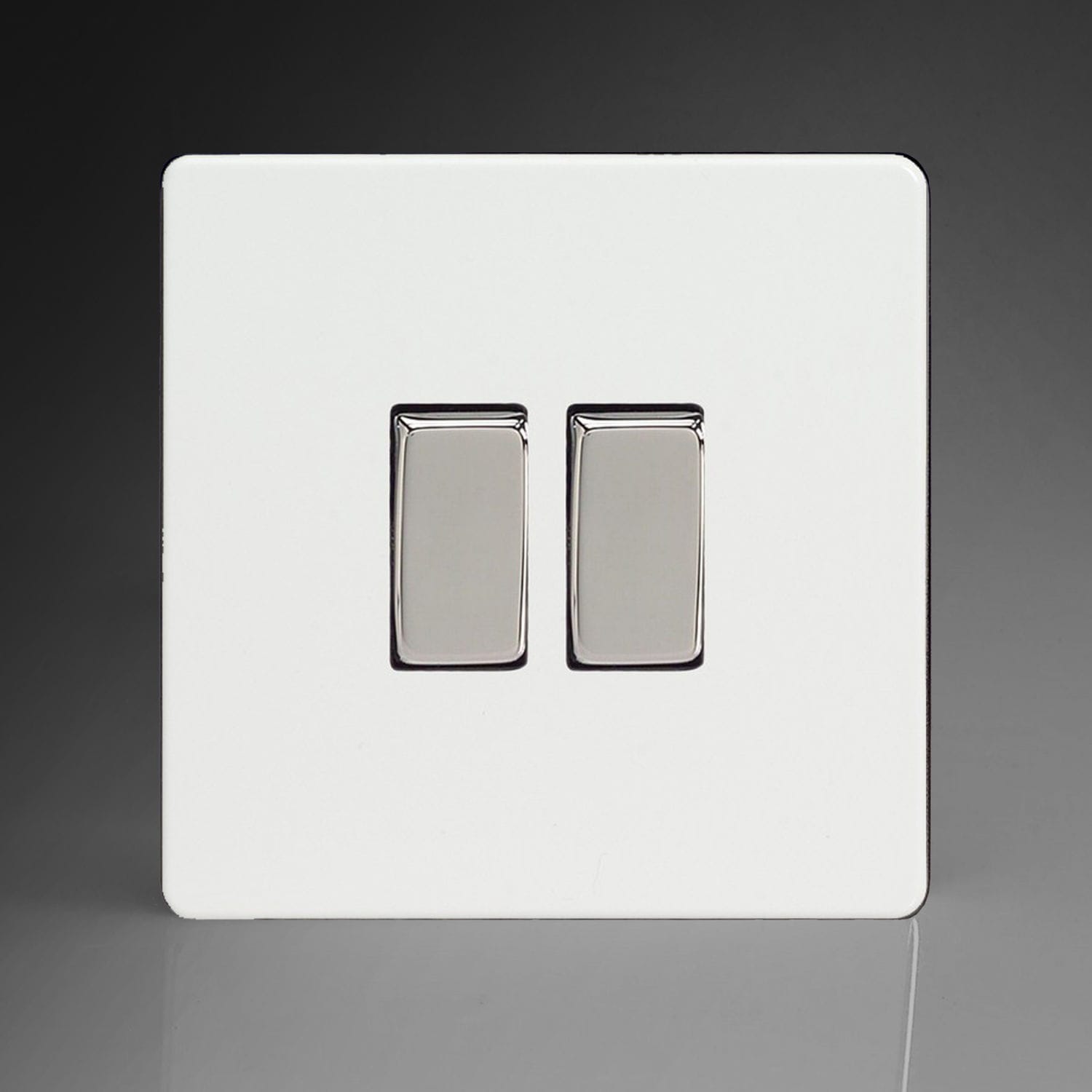 Light switch - BMT-RS2 - ALSO & CO - rocker / recessed / double