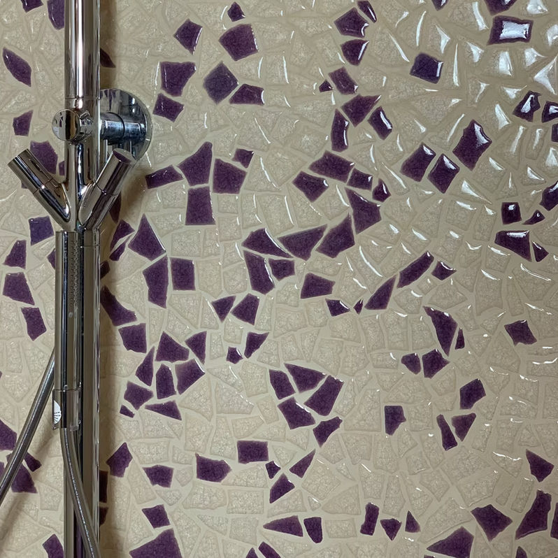 Ceramic tile - A900-A926 - AcquarioDue - high-gloss / embossed / indoor