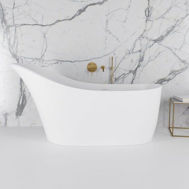 Oval bathtub - NAPOLI 1690 - Lusso Stone - free-standing / composite ...