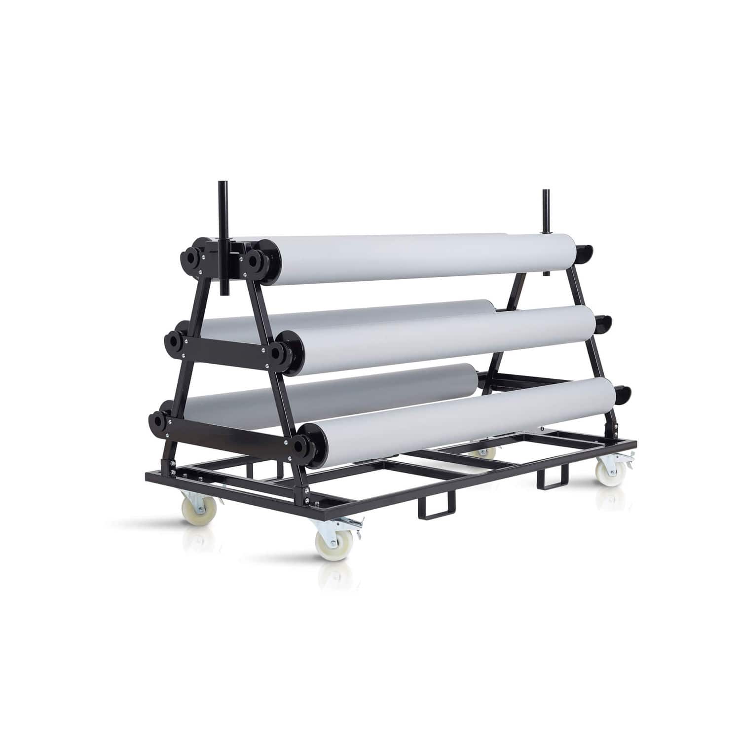 Commercial trolley - VINYL - HARLEQUIN - dance studio / powder-coated steel