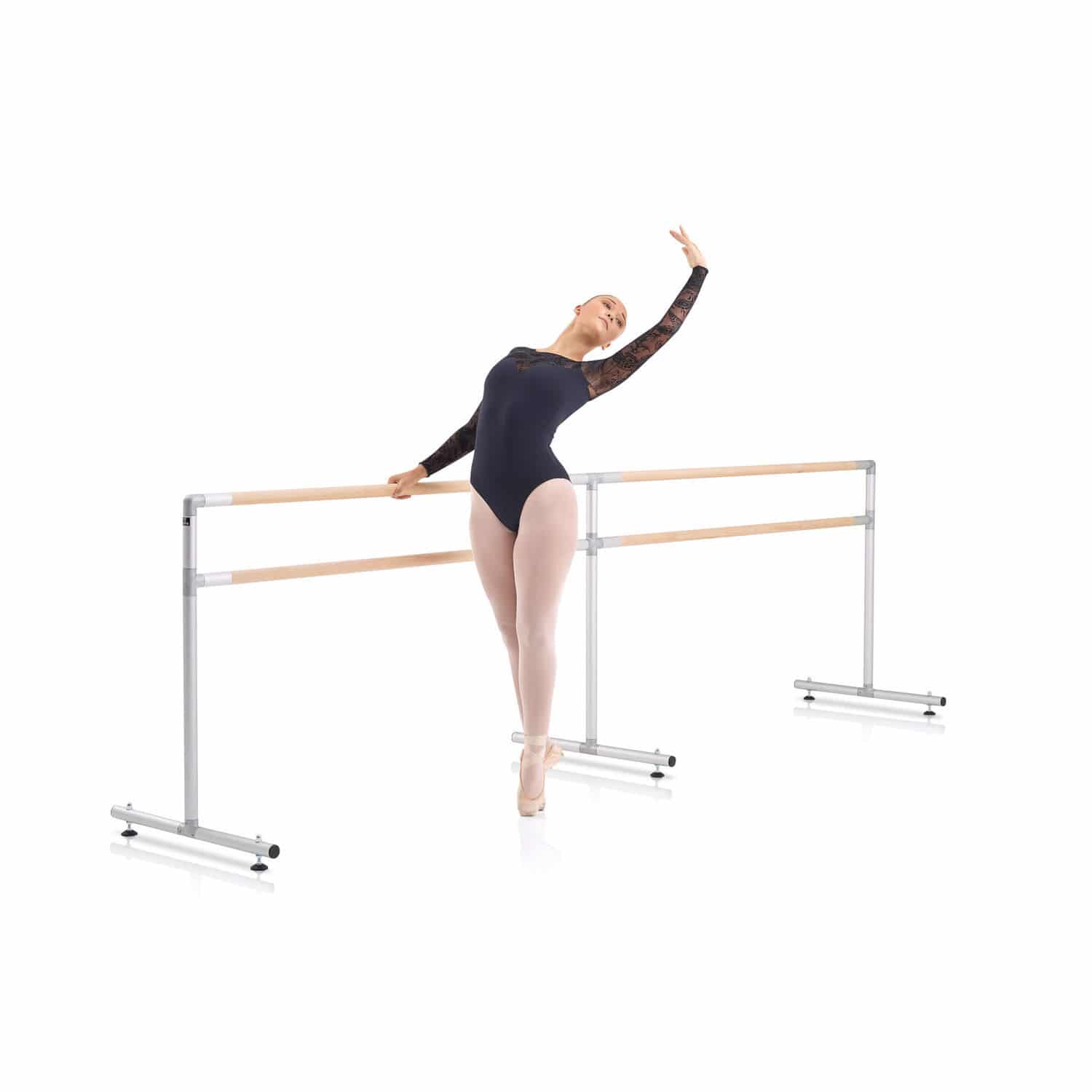 Ballet bar - LARGE FREESTANDING ALUMINIUM - HARLEQUIN
