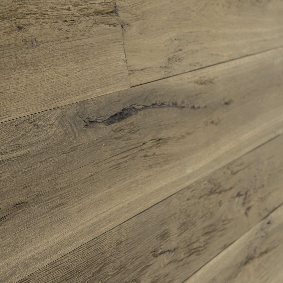 Oak wall cladding - ESPRESSO - The Oak Factory - interior / glued ...