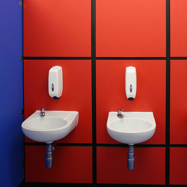 Bathroom panel - Washroom Washroom Limited - cover / melamine / plain