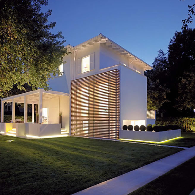 Wooden solar shading - FORTE DEI MARMI ITALY PRIVA C+L Studio & Massimo ...