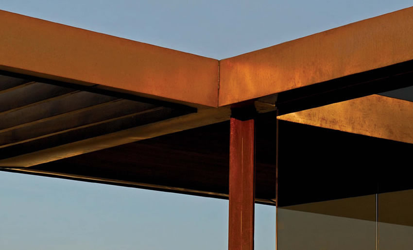 Corten Steel Beams - The Best Picture Of Beam