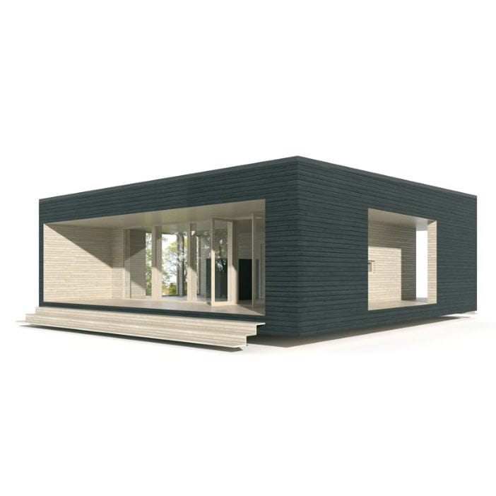 Prefab house - PLUSVILLA 60 - Polar Life Haus - eco-friendly ...