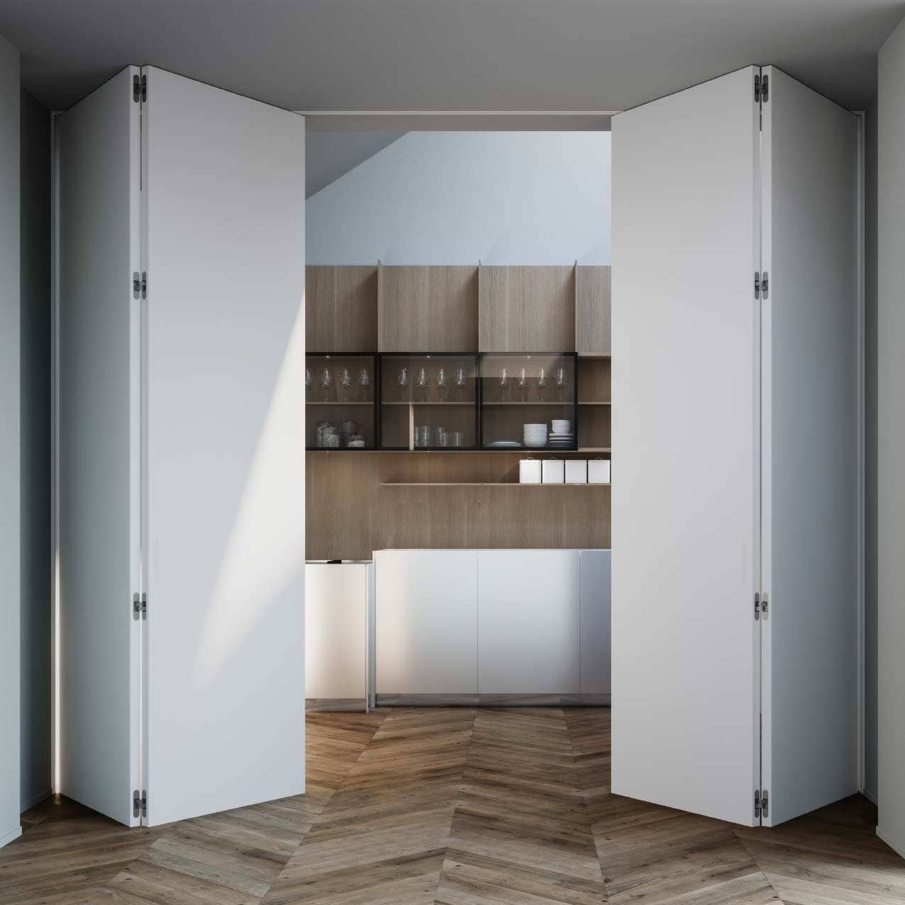 Interior door - TESA - adielle srl - oak / walnut / resin