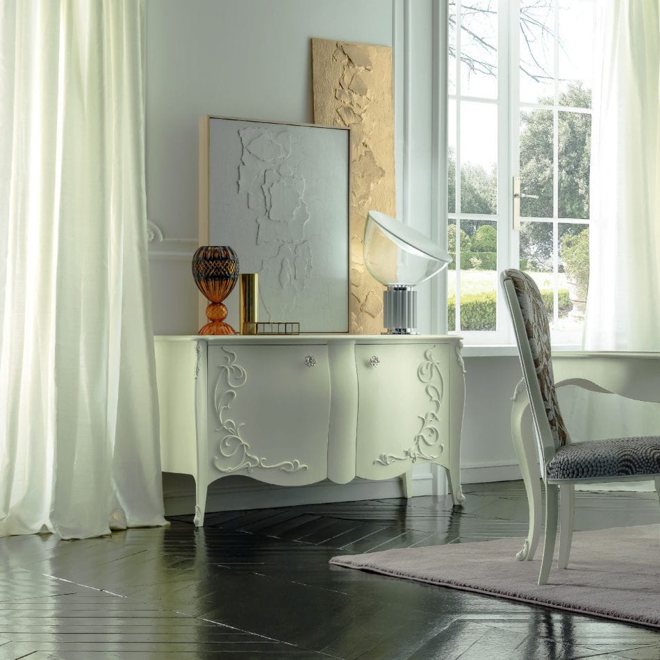 French style sideboard - ARABESQUE TWO DOORS - ORSITALIA - lacquered ...