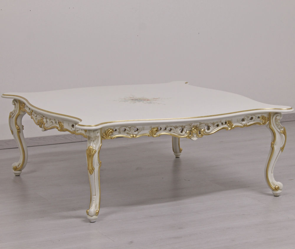 French style coffee table - SYMPHONY - ORSITALIA - glossy varnished ...