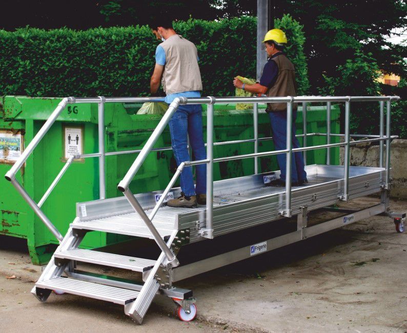 Work platform - 7800 - Frigerio Carpenterie - outdoor / modular