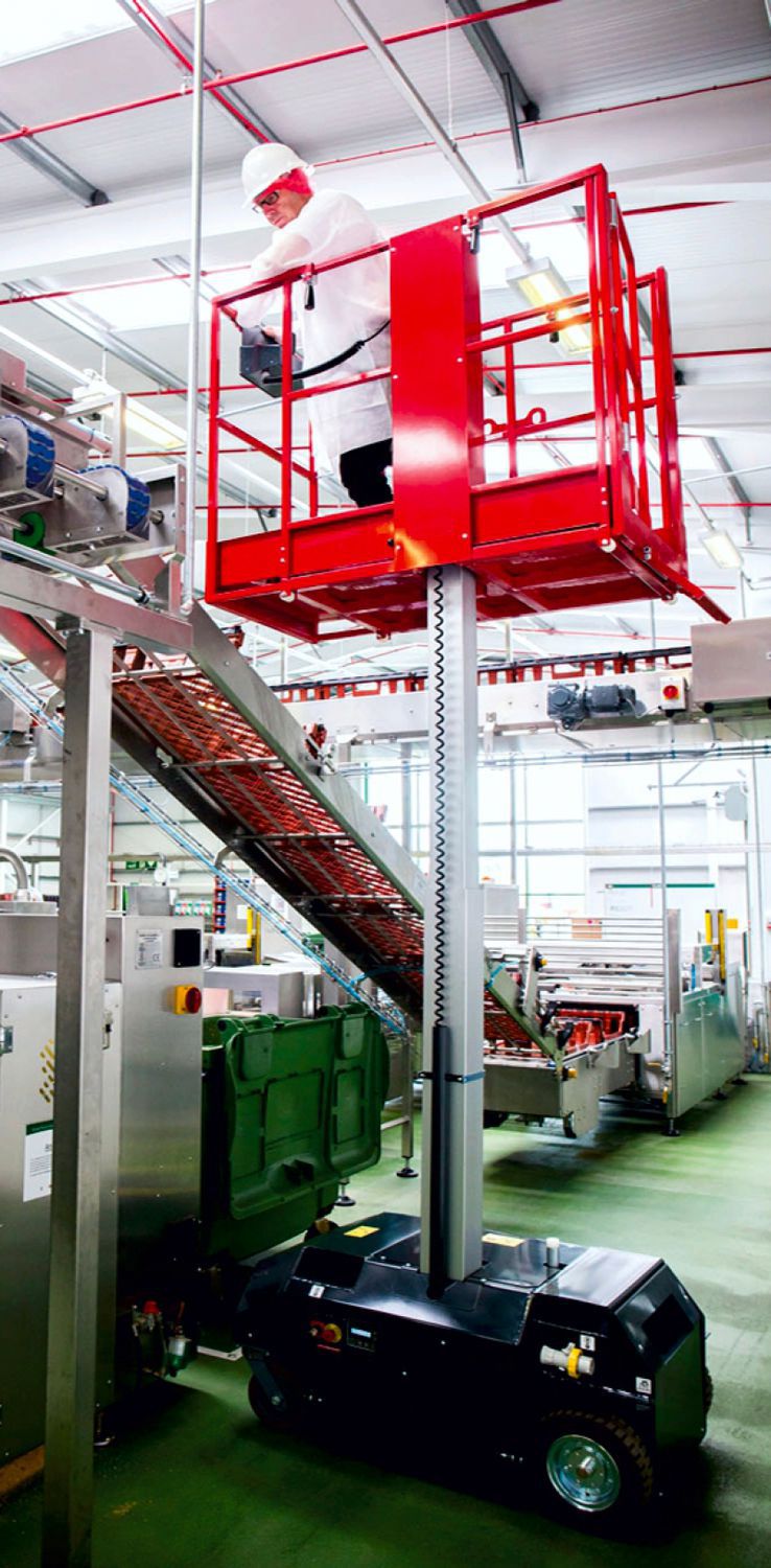 Rotating aerial work platform - PA - Frigerio Carpenterie - outdoor ...