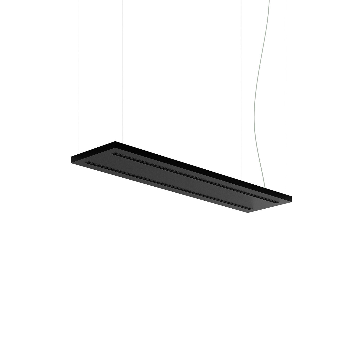 Hanging light fixture - CORA - INDELAGUE | ROXO Lighting - LED / square ...