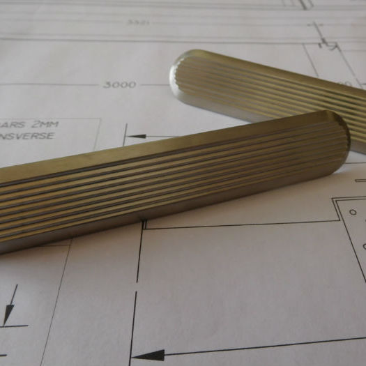 Stainless steel warning strip - RIDGE WARNING - Kent Stainless - tactile