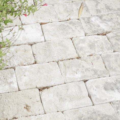 Natural stone paving slab - Luget - outdoor / textured