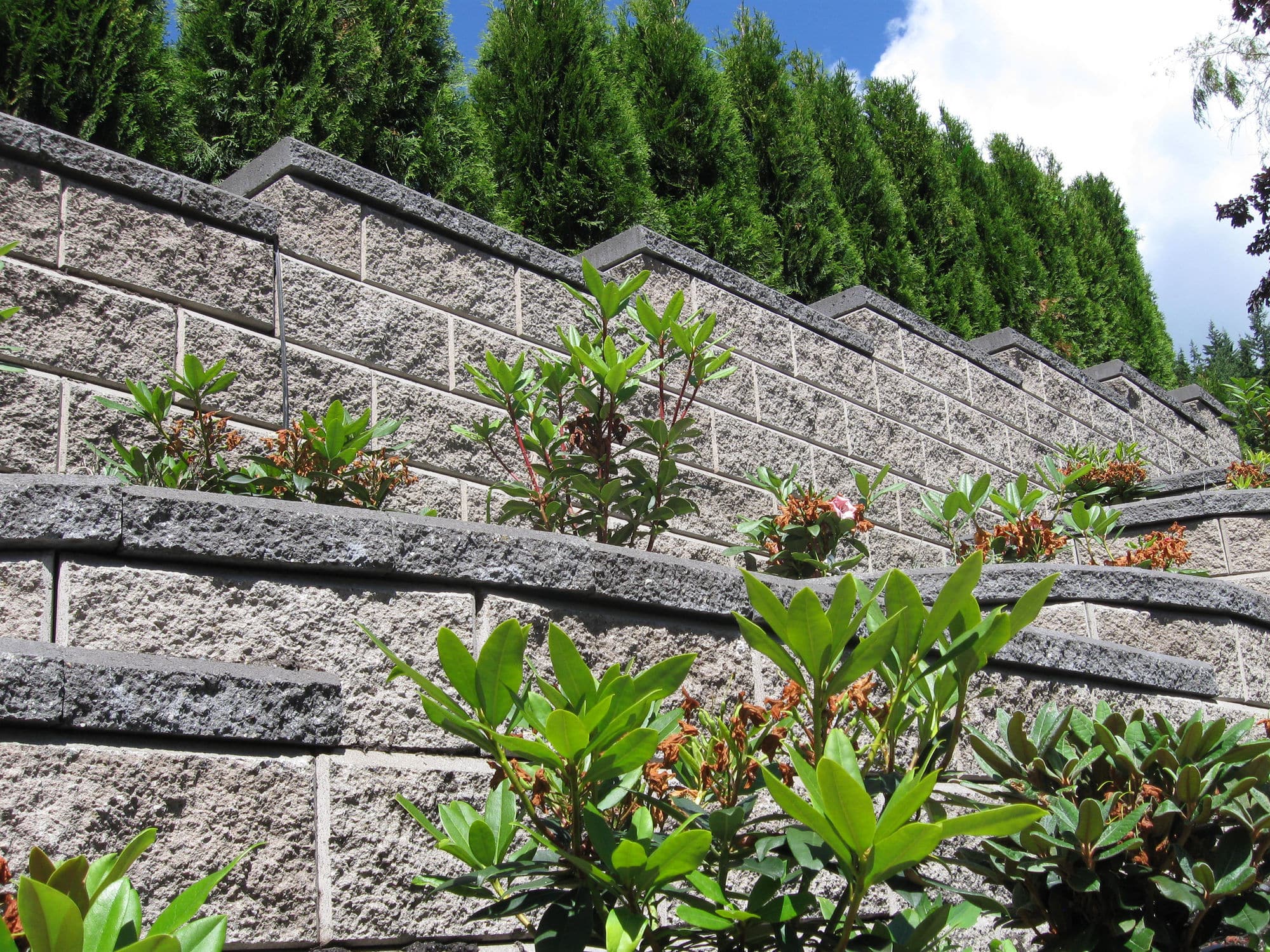 Wall stone block - Allan Block - ACKER STONE