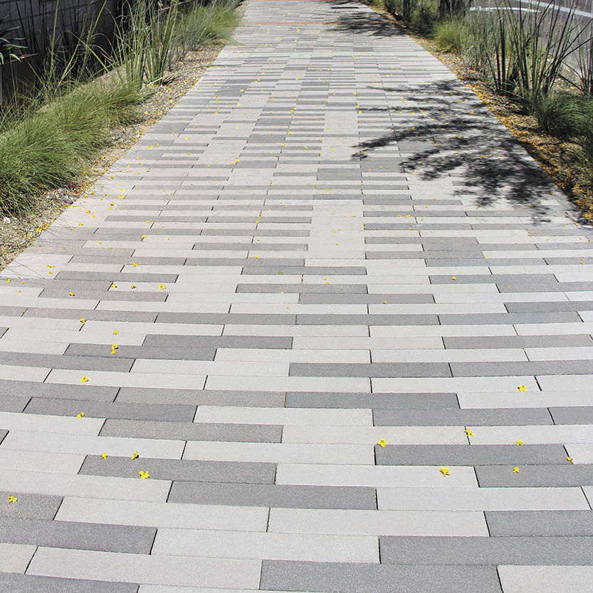 Stone paver - 4 x 20 - ACKER STONE - outdoor / patio / smooth